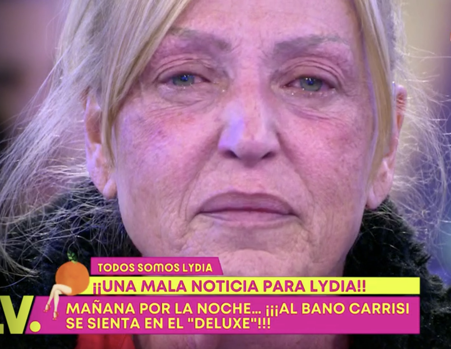 Lydia Lozano sorprende en directo sin maquillaje - aMENzing