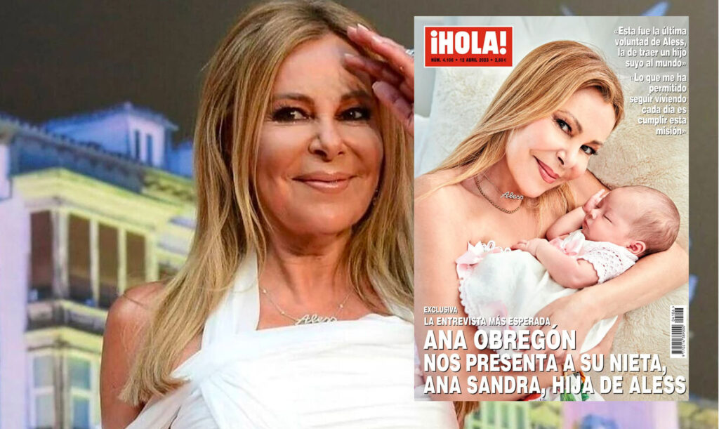 Ana Obregón presenta a "su hija" en portada - aMENzing